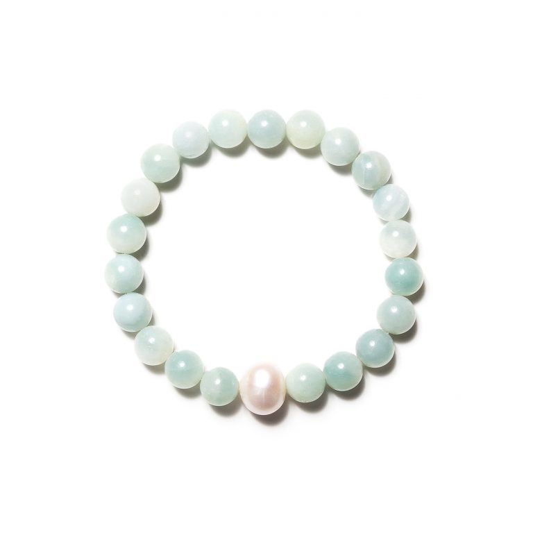 Opal Bracelet, Freshwater Pearl - Aspen & Salt