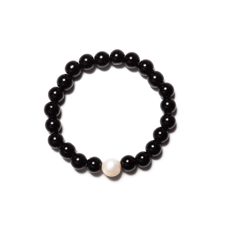 Lapis Lazuli Bracelet, Freshwater Pearl - Aspen & Salt