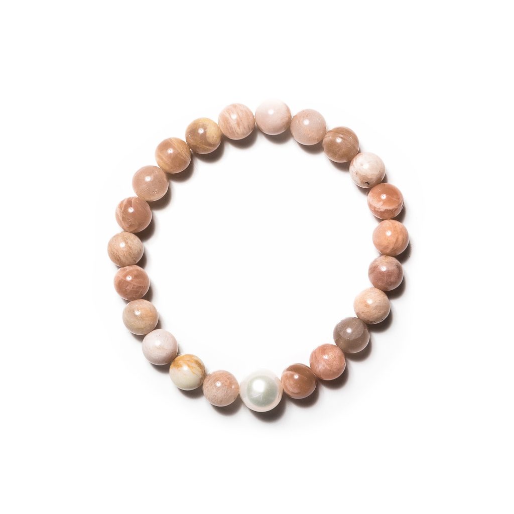 Opal Bracelet, Freshwater Pearl - Aspen & Salt